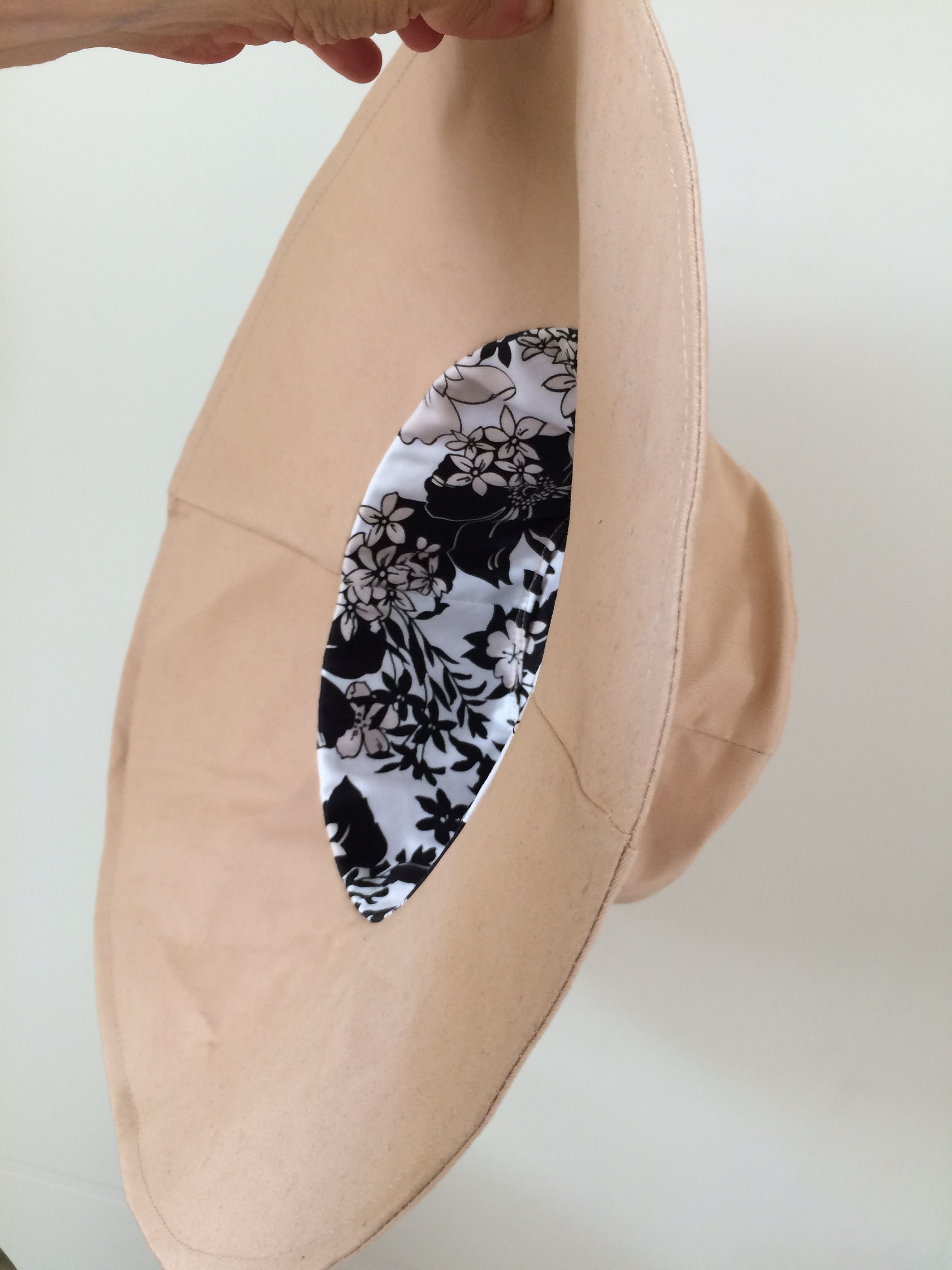 Bucket Hat Sewing Pattern - Wide Brim Sun Protection Hat - Men Summer ...