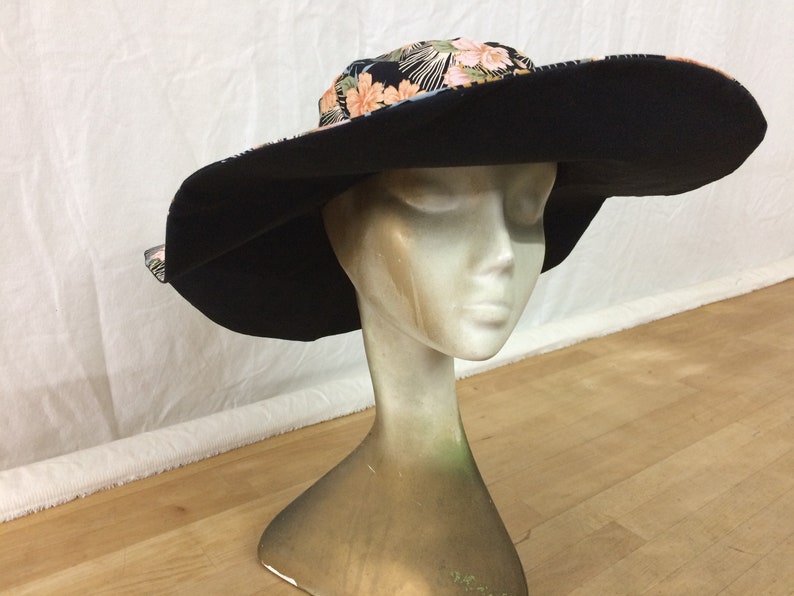 Floppy Hat Pattern - Serpentine Sun Hat Sewing Pattern- Huge Brim ...