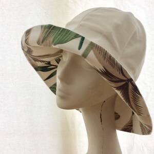 Tulip Hat Pattern - Designer Rain Hat - Easy Sewing - Reversible Wide ...