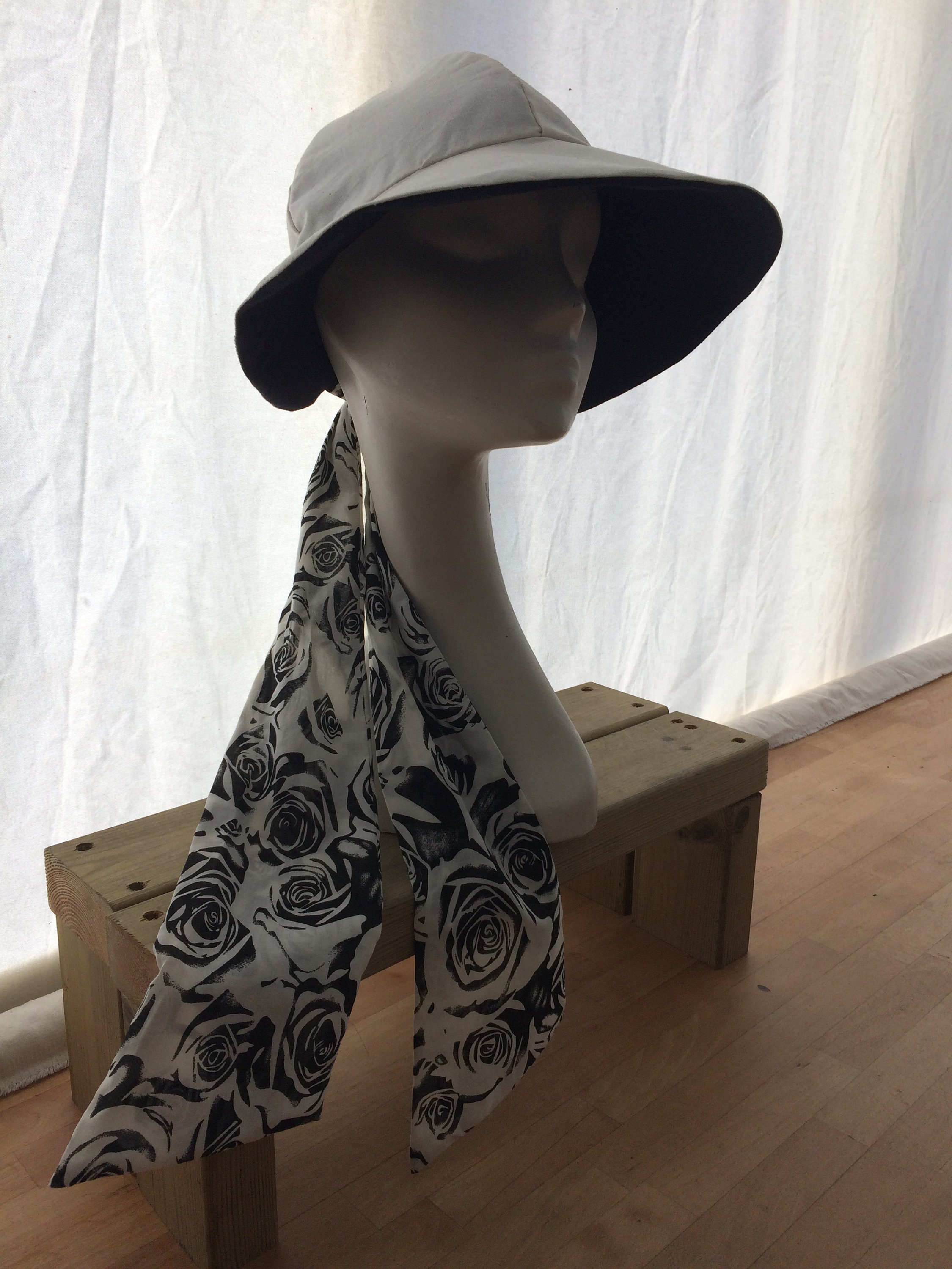 Hat Sewing Pattern Summer Wide Brim Hat Reversible Sun Cap | Etsy