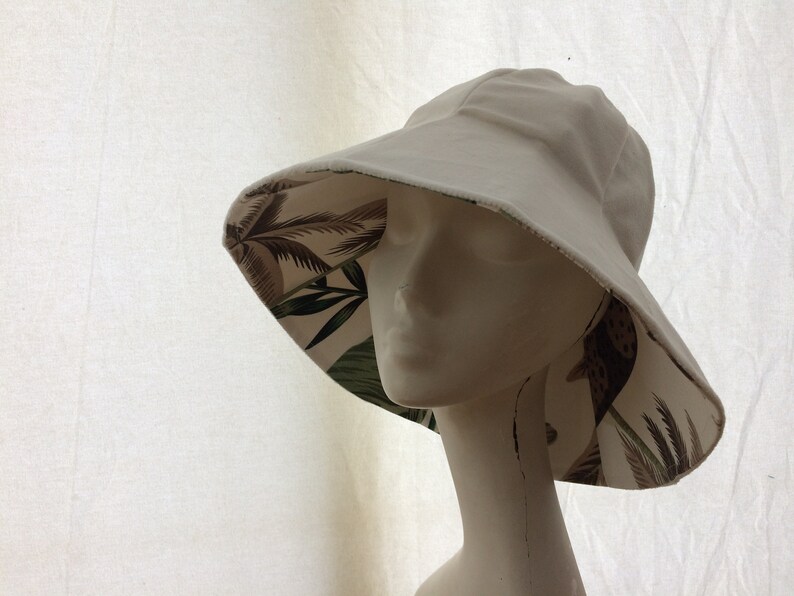 Tulip Hat Pattern Designer Rain Hat Easy Sewing - Etsy