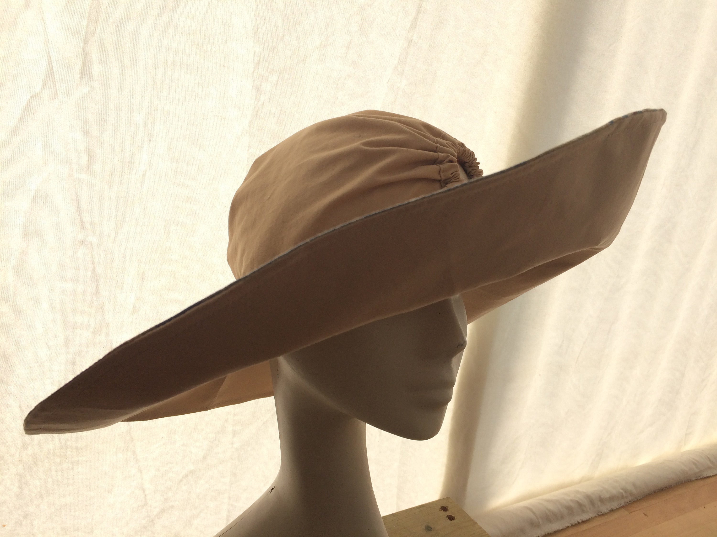PDF - Hat Sewing Pattern - Extra Wide Brim Summer Outdoor Hat - Sun Hat ...