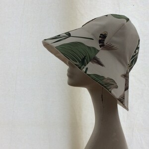 Tulip Hat Pattern - Designer Rain Hat - Easy Sewing - Reversible Wide ...