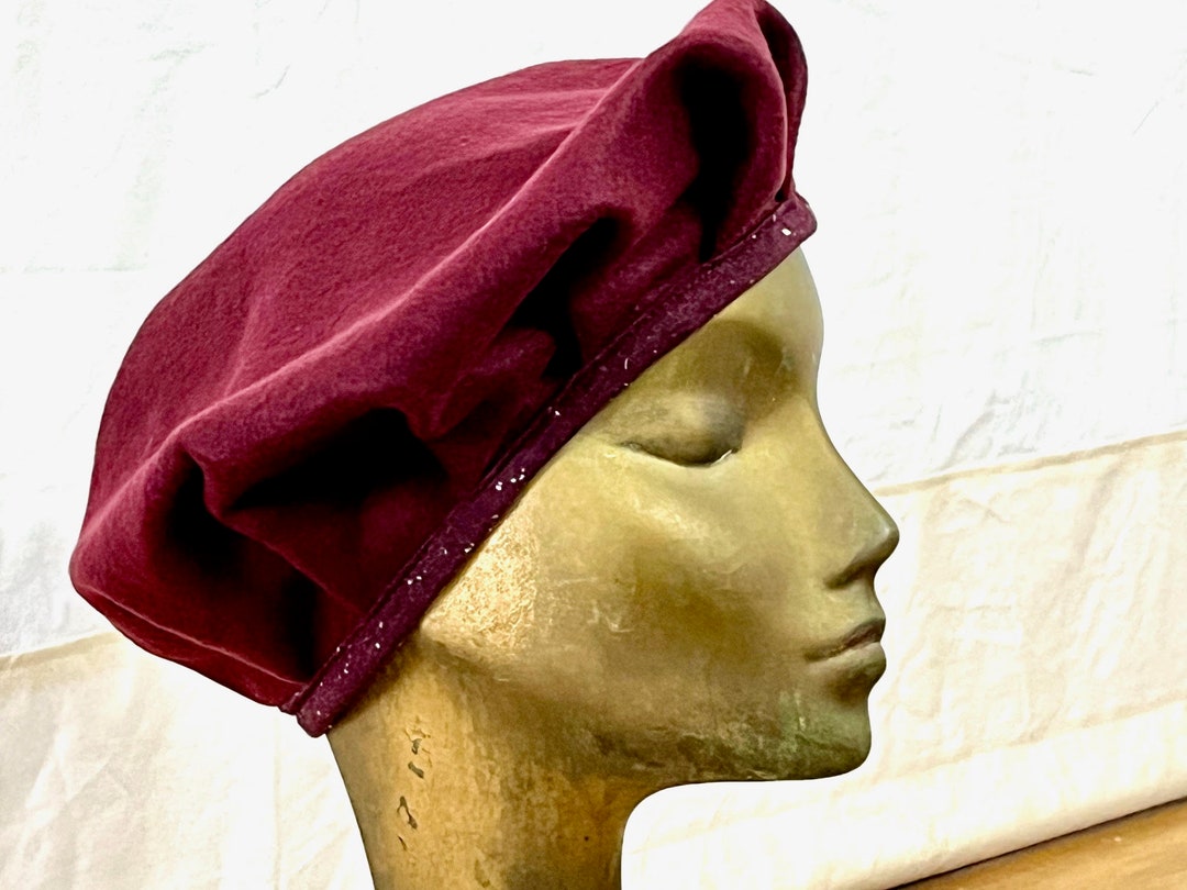 Beret Sewing Pattern - PDF Winter Hat - Easy Sew - Great DIY Gift for ...