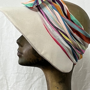 Sunhat Sewing Pattern - Wide Brim Visor - Adjustable Ponytail Hat - Fit ...