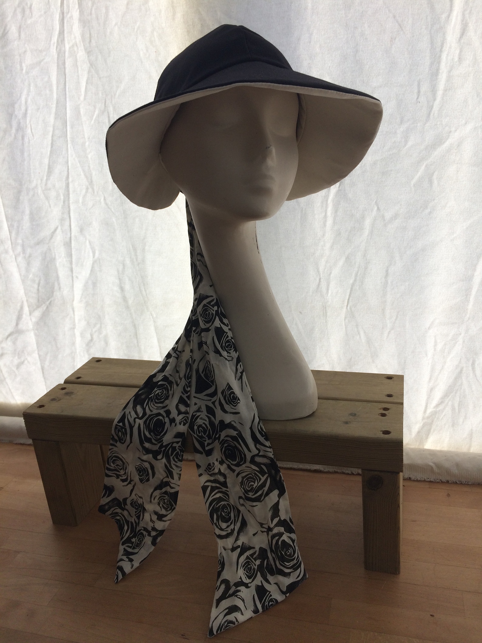 Hat Sewing Pattern Summer Wide Brim Hat Reversible Sun Cap | Etsy