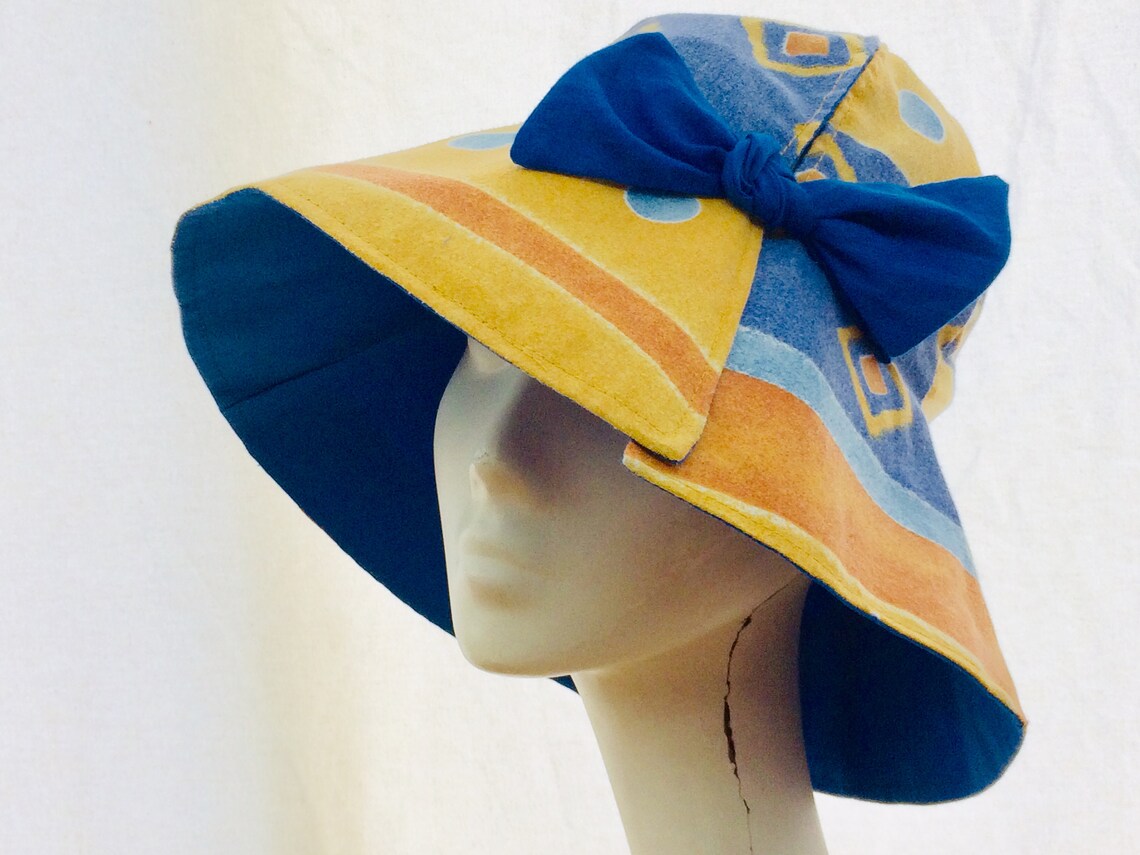 Hat Sewing Pattern designer Sun Hat Woman/girl Summer | Etsy