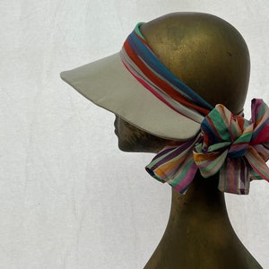 Sunhat Sewing Pattern - Wide Brim Visor - Adjustable Ponytail Hat - Fit ...