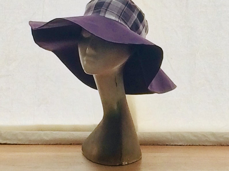 Floppy Hat Pattern - Serpentine Sun Hat Sewing Pattern- Huge Brim ...