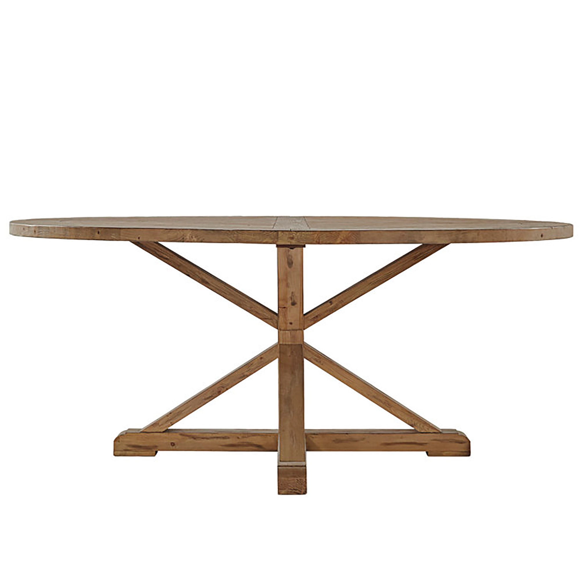 Pedestal Dining Table Rustic Dining Table Kitchen Table - Etsy