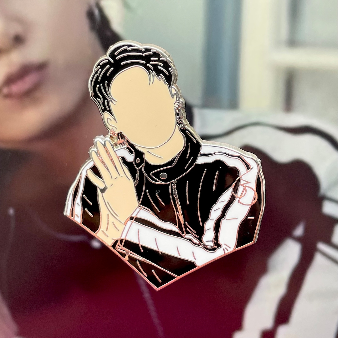 BTS Jungkook/jk 3D Hard Enamel Pin - Etsy