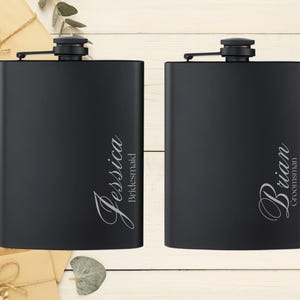 Personalized Engraved Flask: Custom Stainless Steel Pocket Flask - Etsy