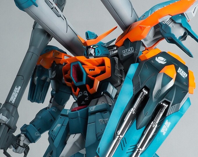 Painted Bandai FM 1/100 calamity Gundam - Etsy