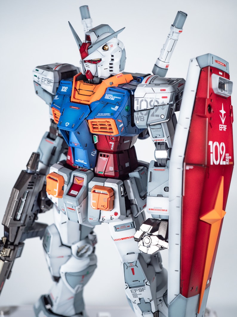 Painted Bandai Perfect Grade Unleashed 1/60 RX-78-2 - Etsy