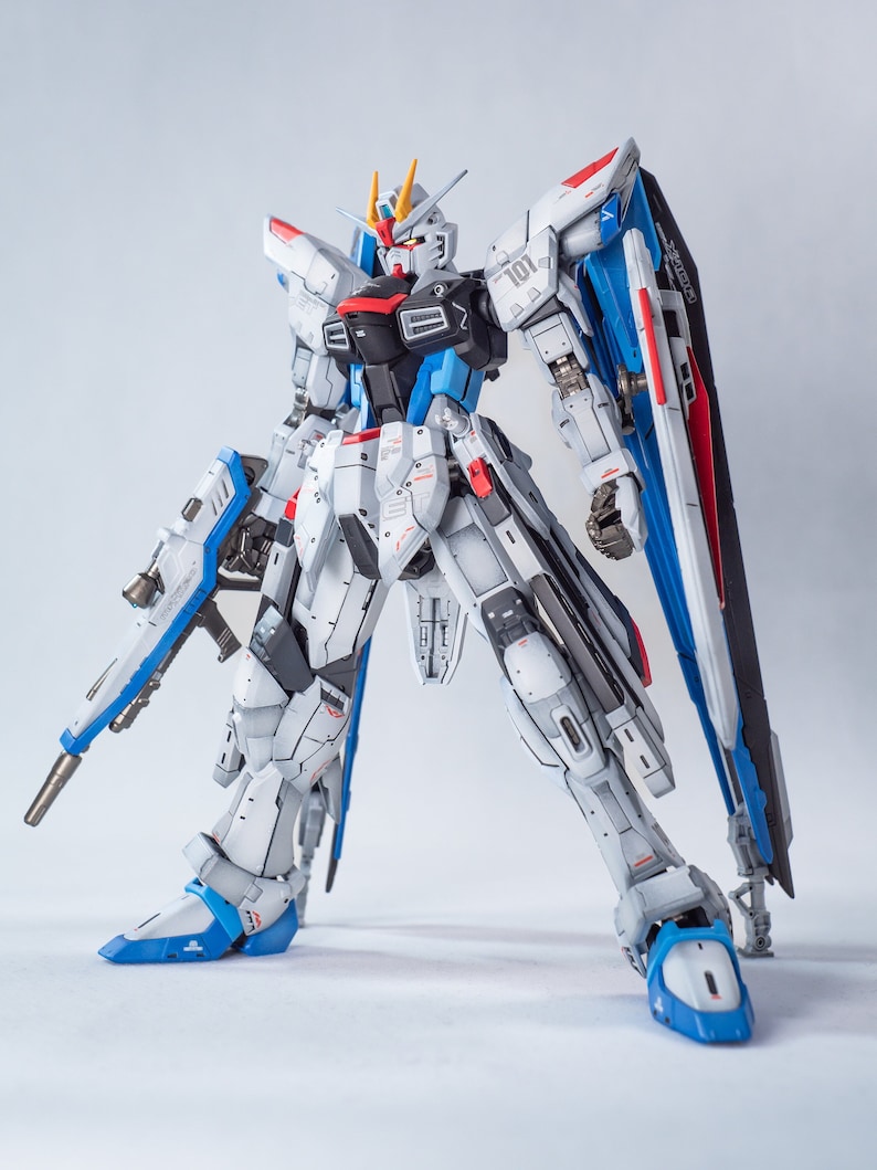 Painted Bandai RG 1/144 "freedom Gundam Ver.gcp" - Etsy