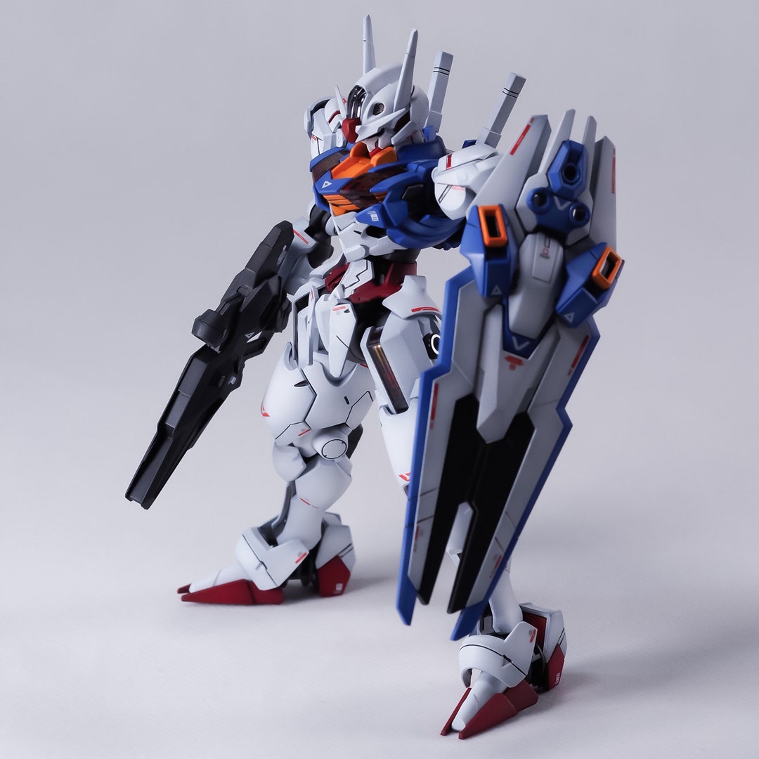 Painted Bandai HG 1/144 gundam Aerial - Etsy Hong Kong
