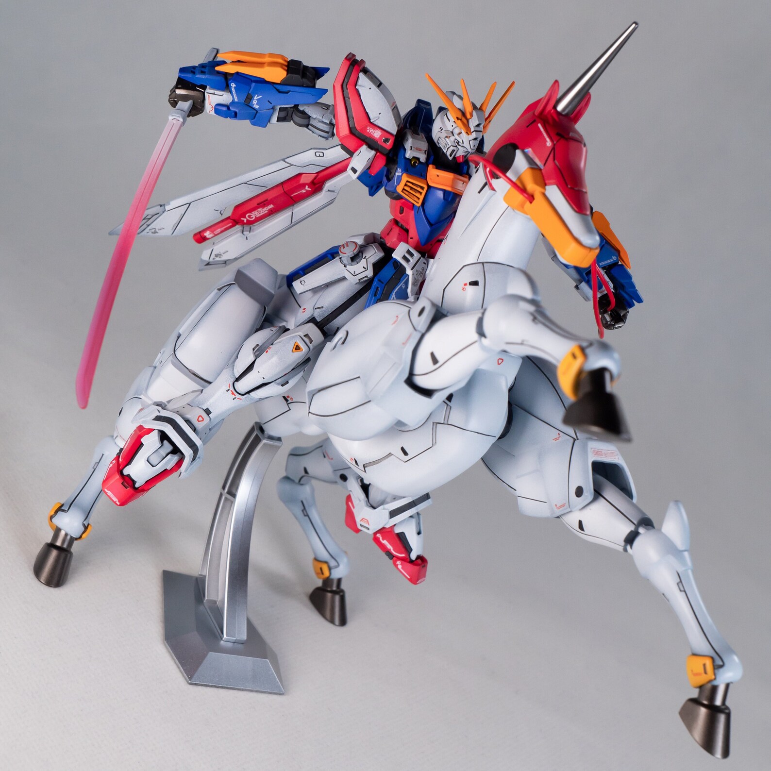 Painted Bandai RG Expansion Set for God Gundam (not Including RG God ...