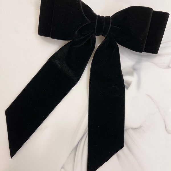 Large Ribbon Bows With Clip - Etsy