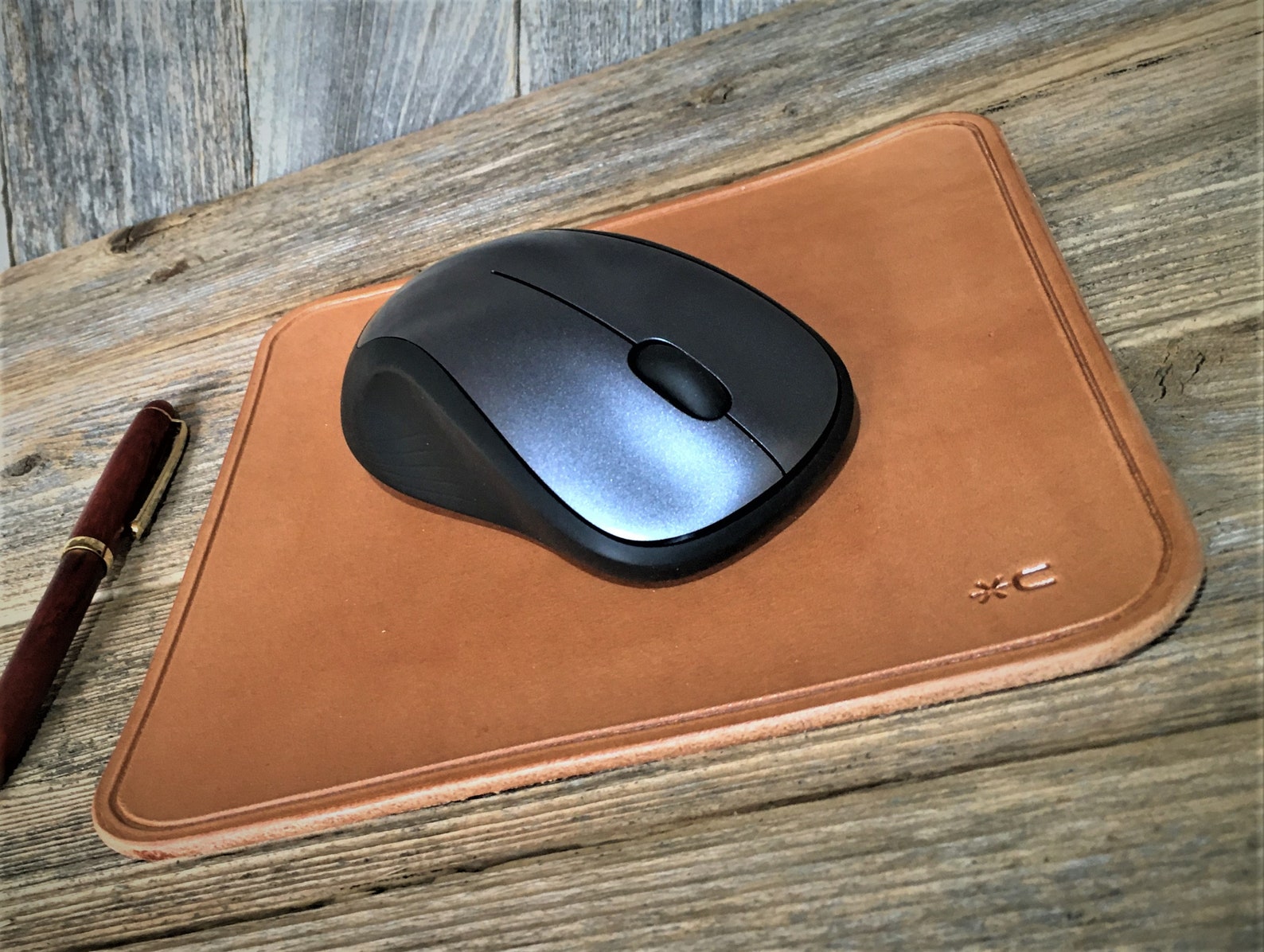 Leather Mouse Pad - Etsy