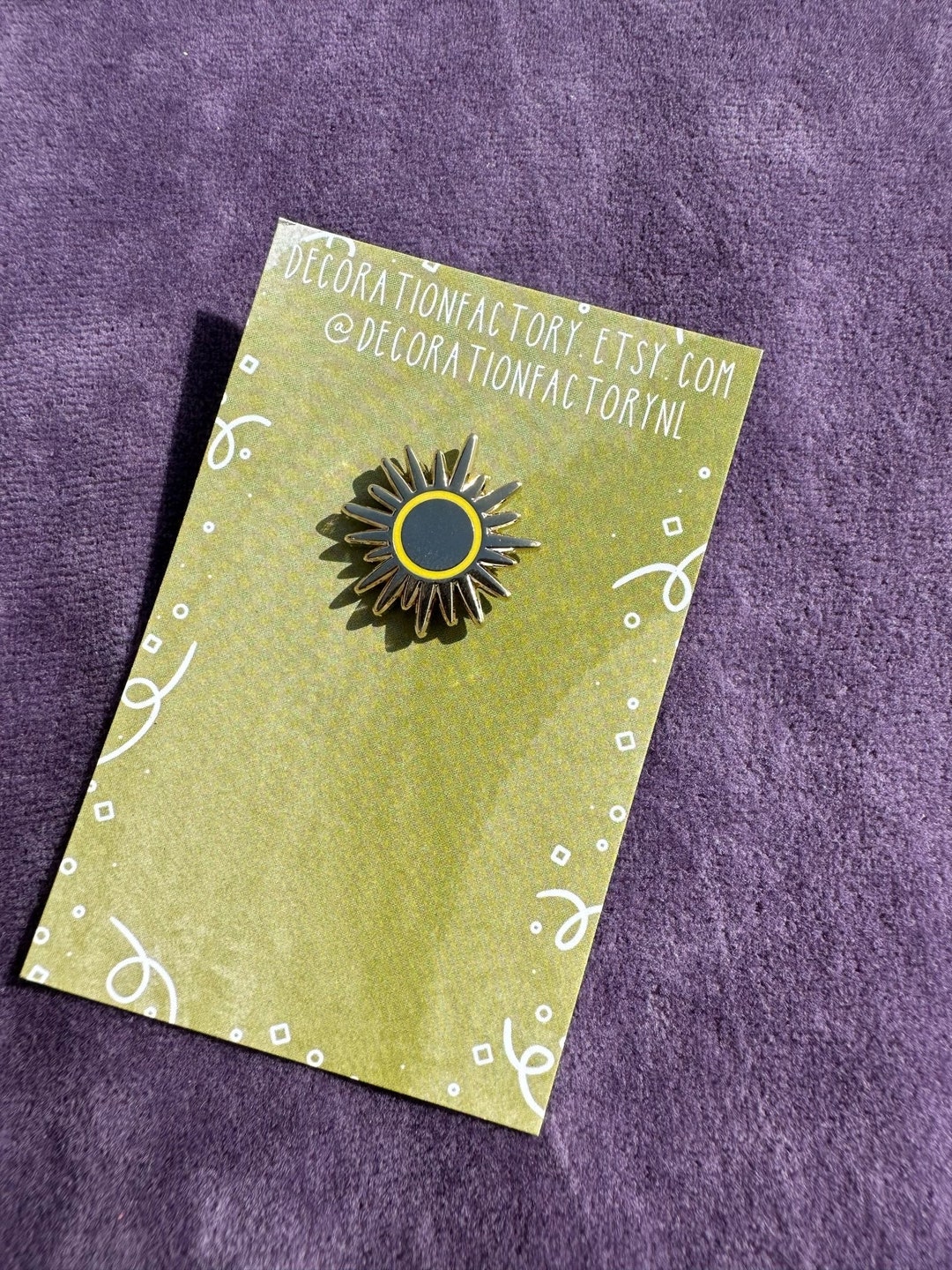 Small Yellow and Gold Sun Enamel Pin// Hard Enamel Lapel Pin Gold ...
