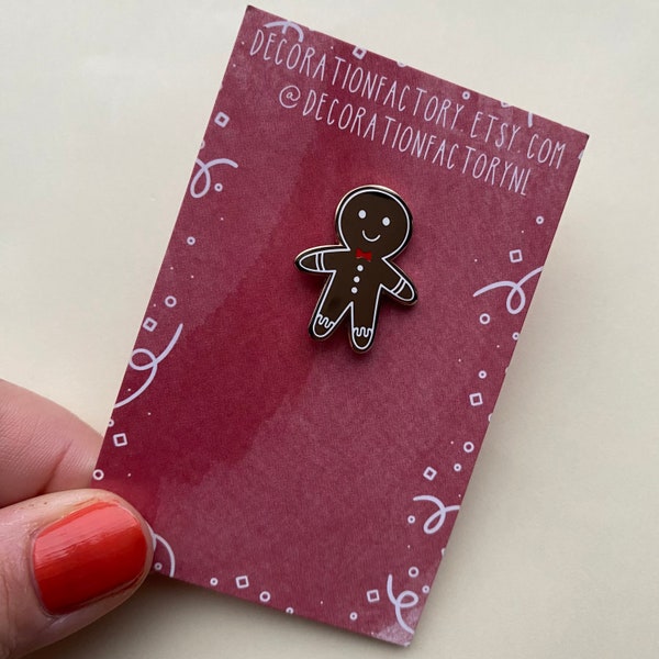 Gingerbread Pin - Etsy