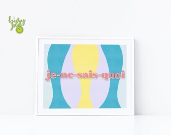 Je Ne Sais Quoi | Etsy