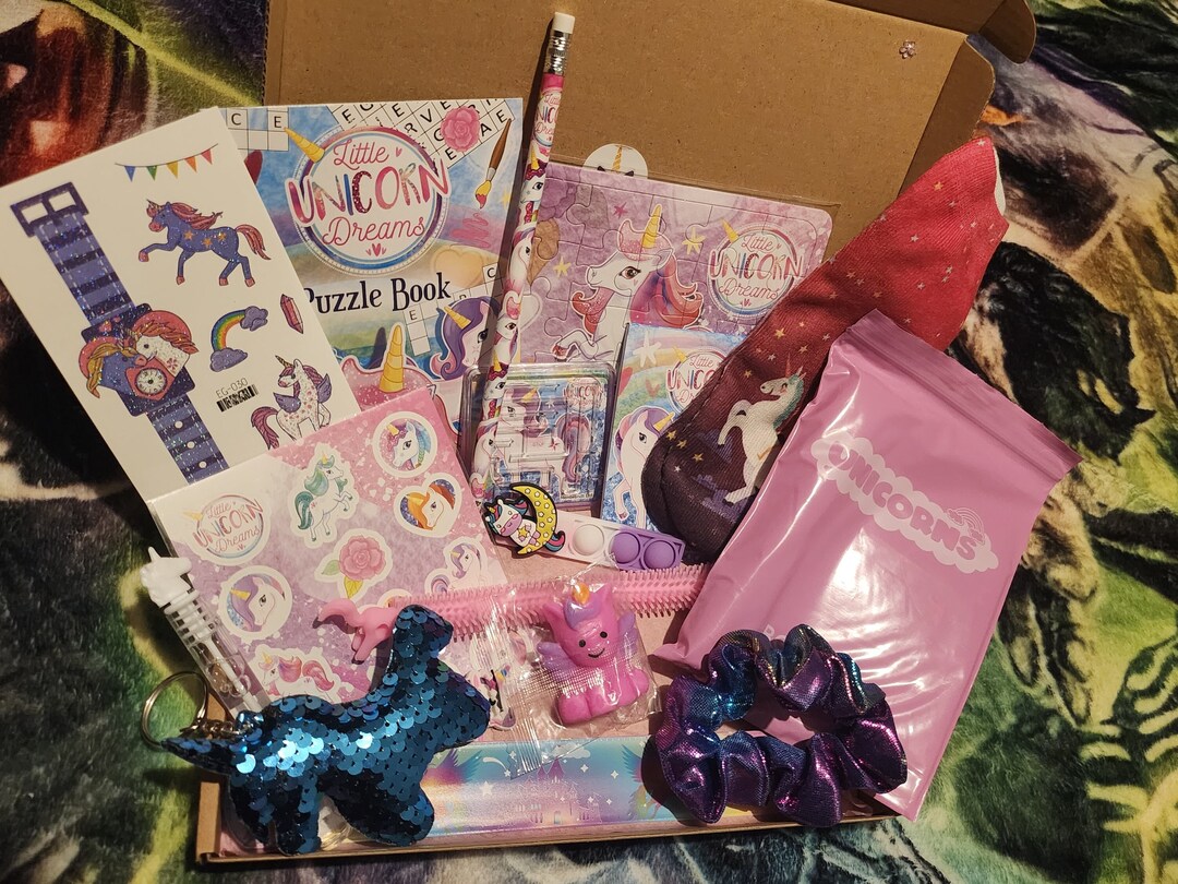 Unicorn Gift Box Unicorn Letterbox Hamper / Girls Gift Box / Unicorn ...