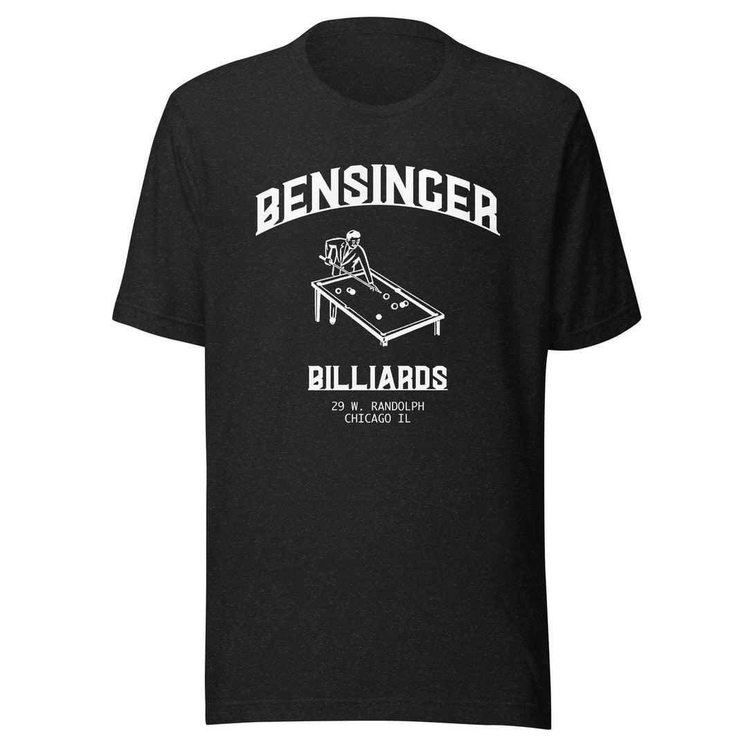 BENSINGER BILLIARDS Vintage Pool Room Tee - Etsy