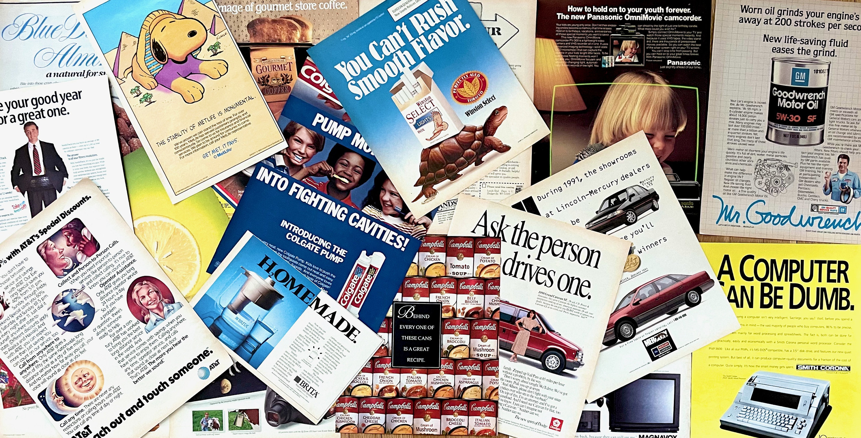 Variety Vintage Ads 20 Pack/1980's-1990's Magazine Advertising/car Tech ...