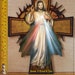 Divine Mercy Cross, Gold Plated With 24 Carats, With a Glossy Finish ...