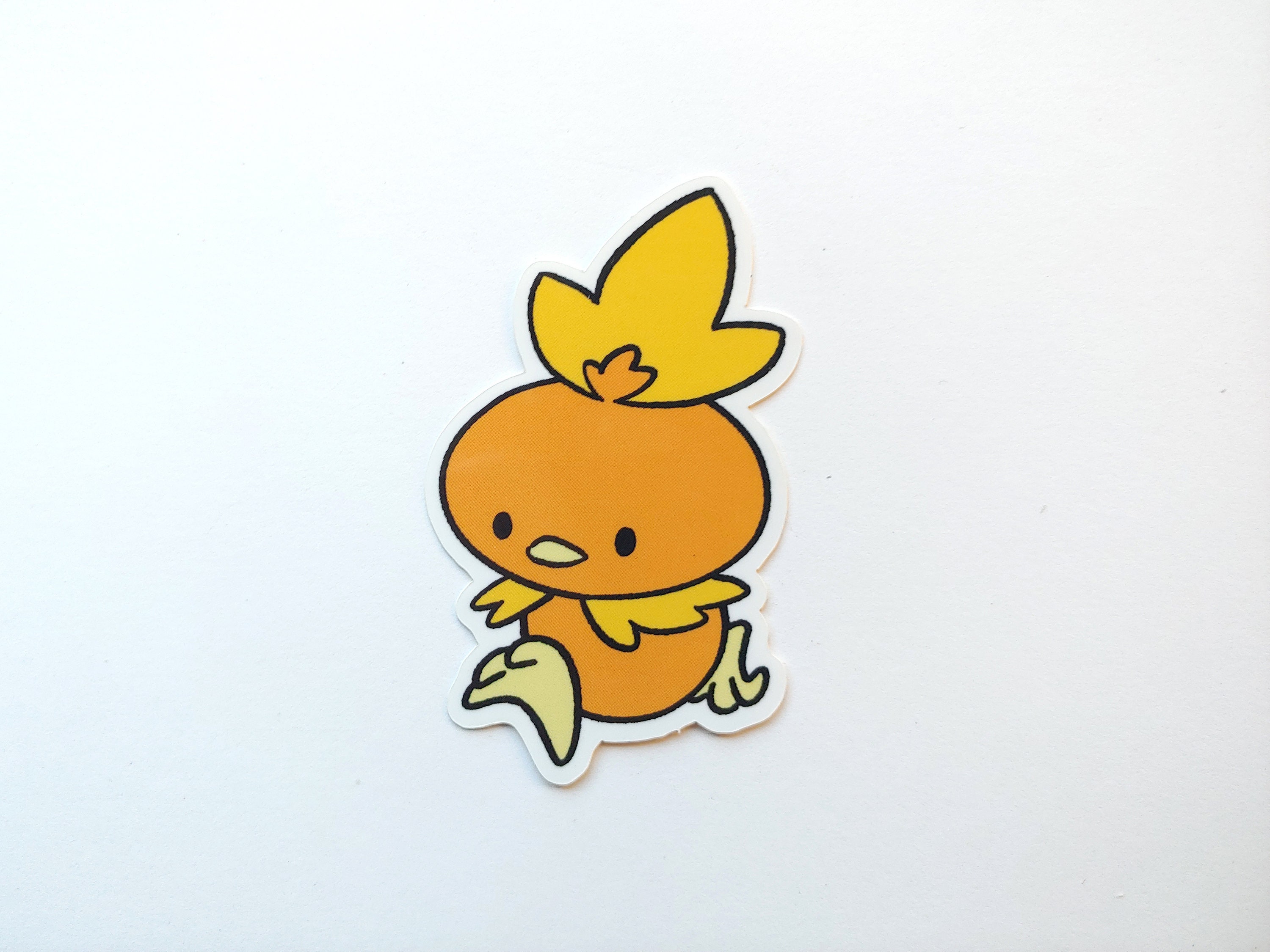 Little Torchic Vinyl Sticker Normal and Shiny | Etsy
