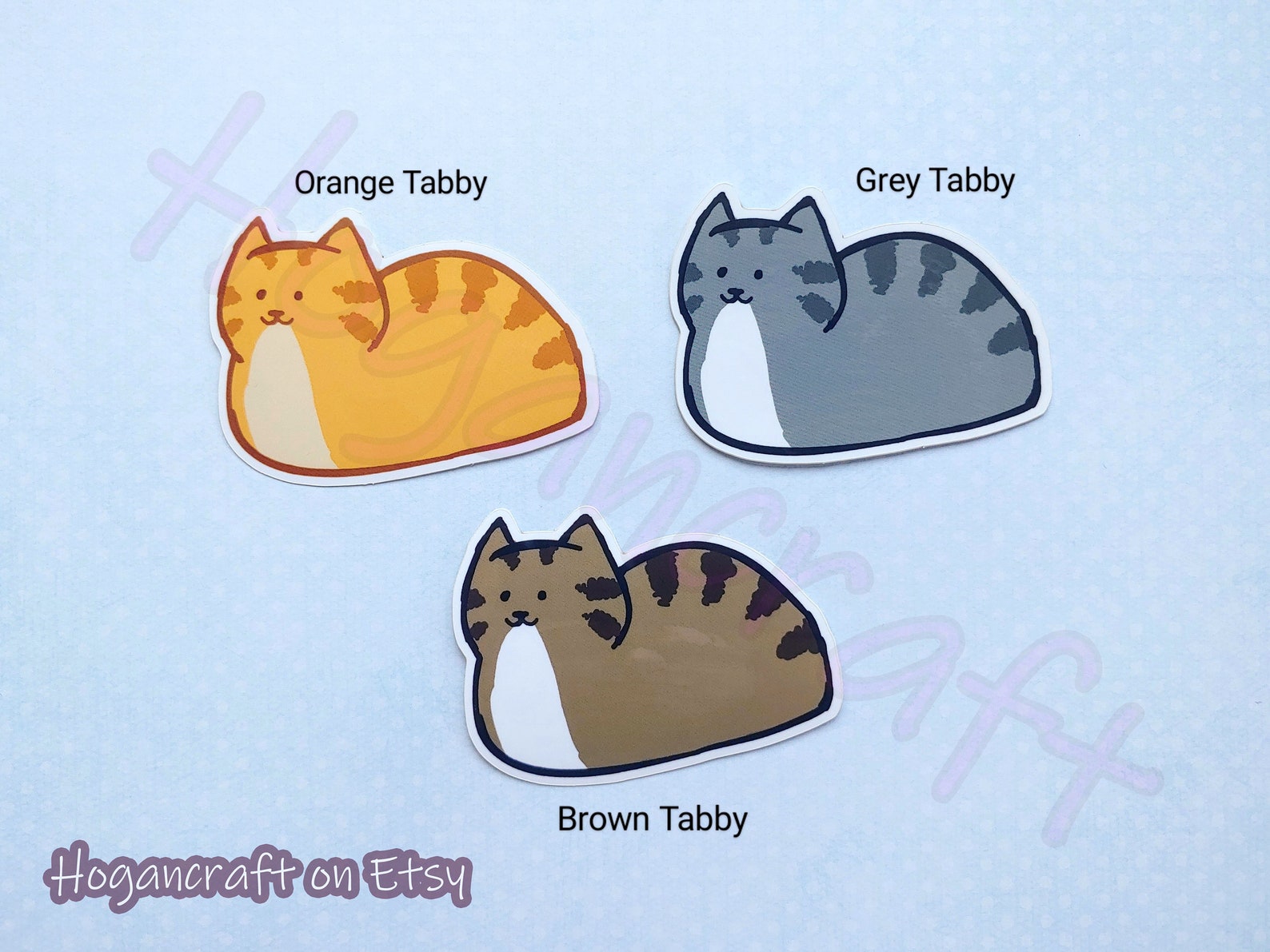 Cat Loaf Vinyl Stickers Tabby, Tuxedo, Tortie, Calico, and More - Etsy
