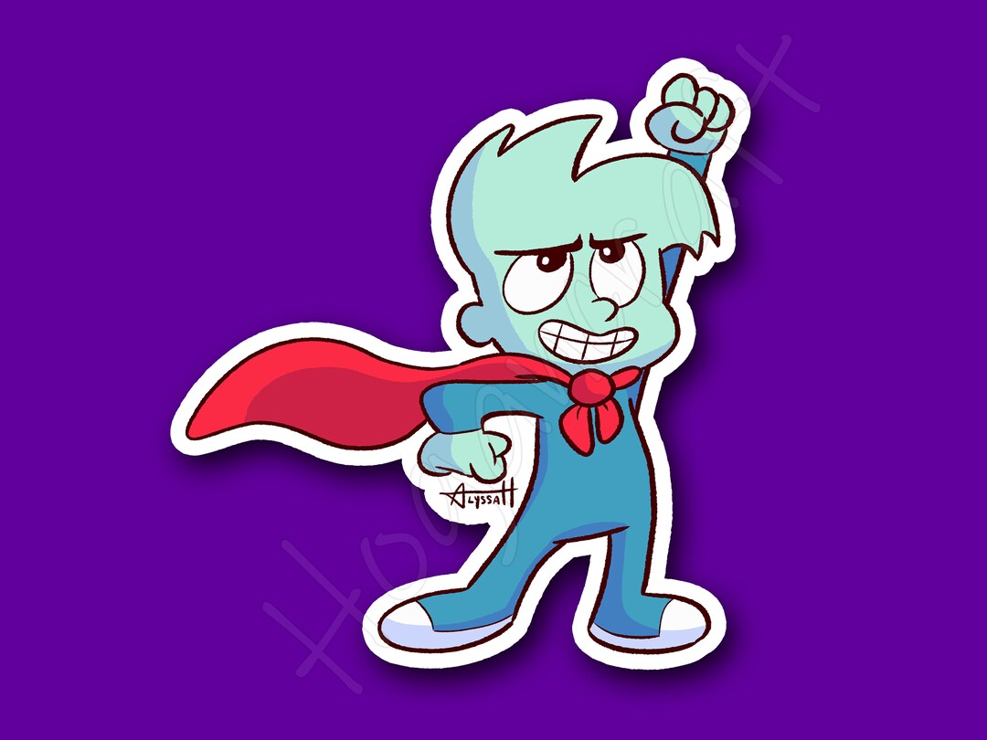 Pajama Sam Vinyl Sticker - Etsy
