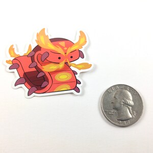 Little Centiskorch Vinyl Sticker - Etsy