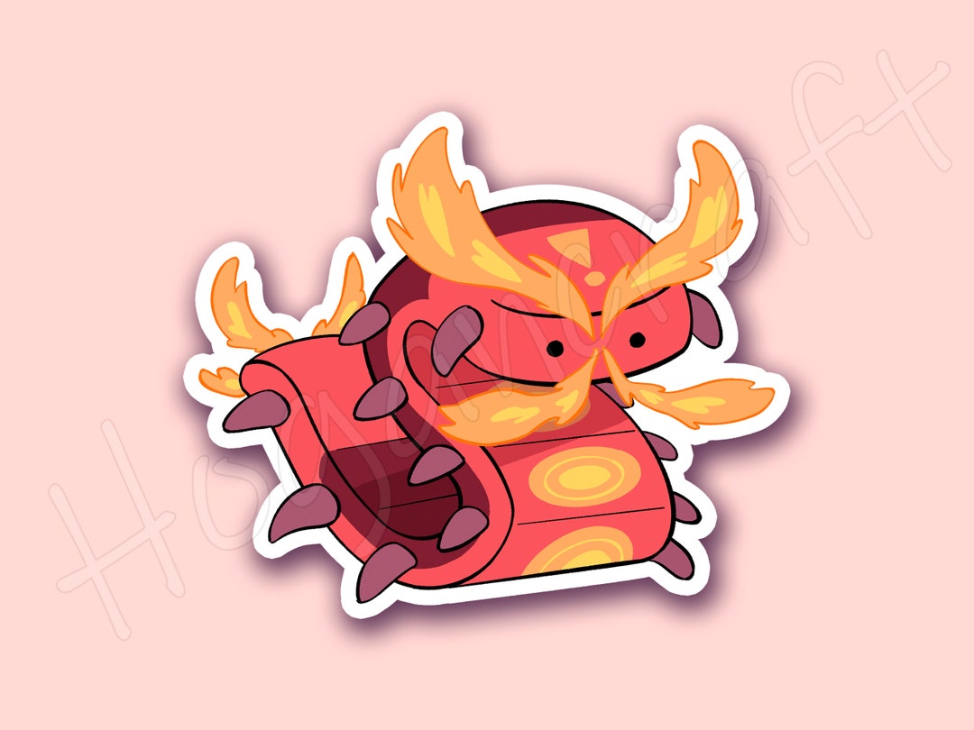Little Centiskorch Vinyl Sticker - Etsy