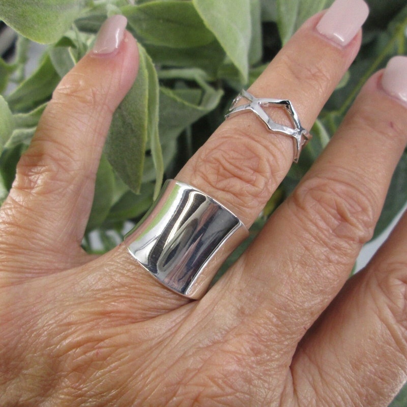 Cigar Band Rings - Etsy