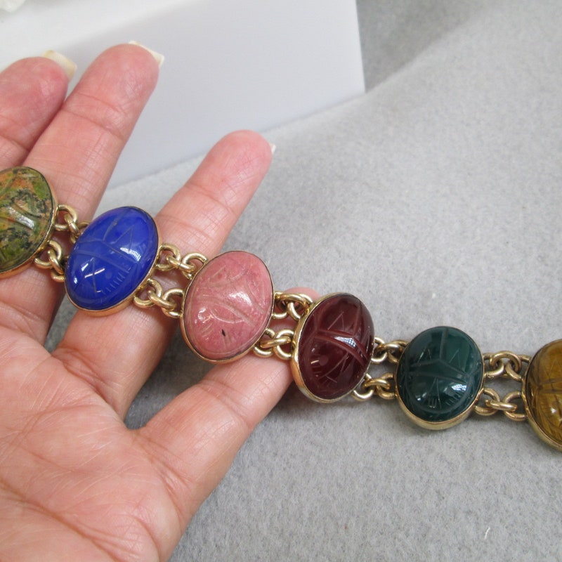 Scarab Bracelet - Etsy