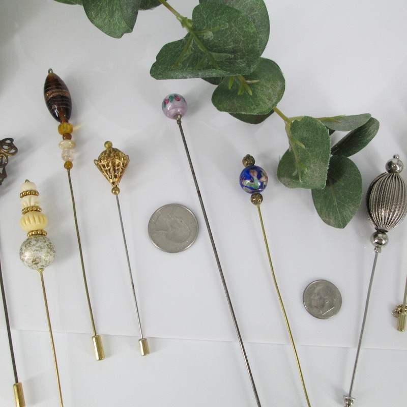 Antique Hat Pins - Etsy
