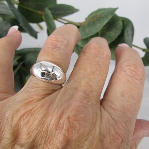 Silver Dome Rings>925 Sterling DOME Ring,classy Polished Dome Rings ...