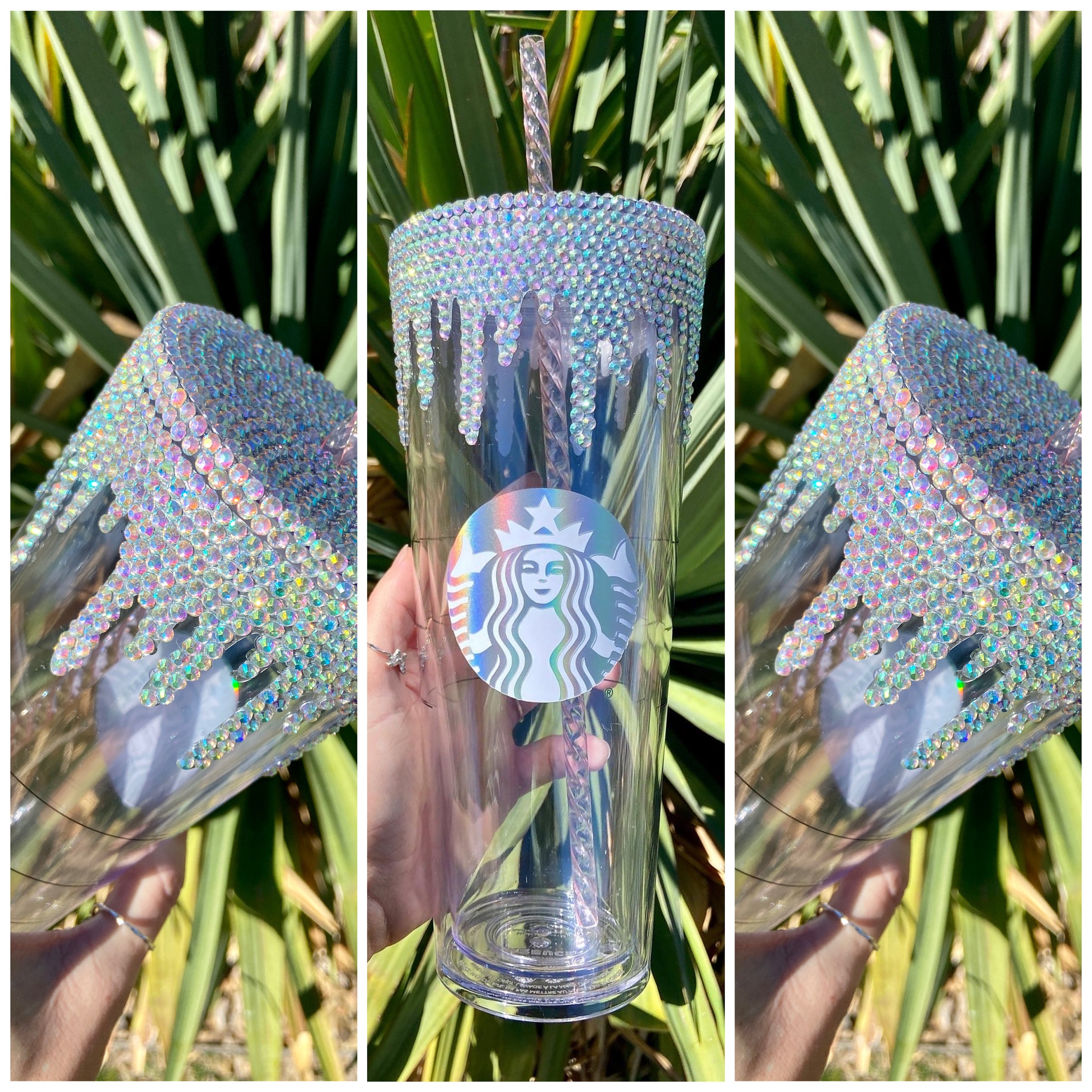 Bling Drip Tumbler / Bling Tumbler / Rhinestone Tumbler - Etsy