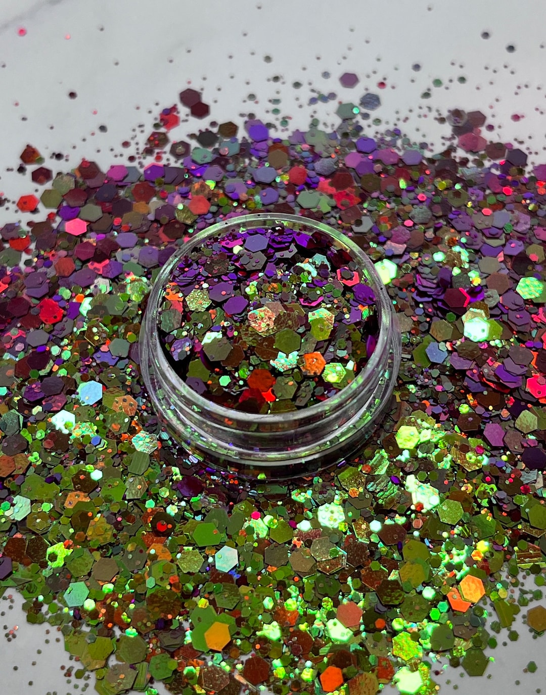 FEAR AND LOATHING Color Shifting Glitter, Chunky Glitter Mix / Body ...