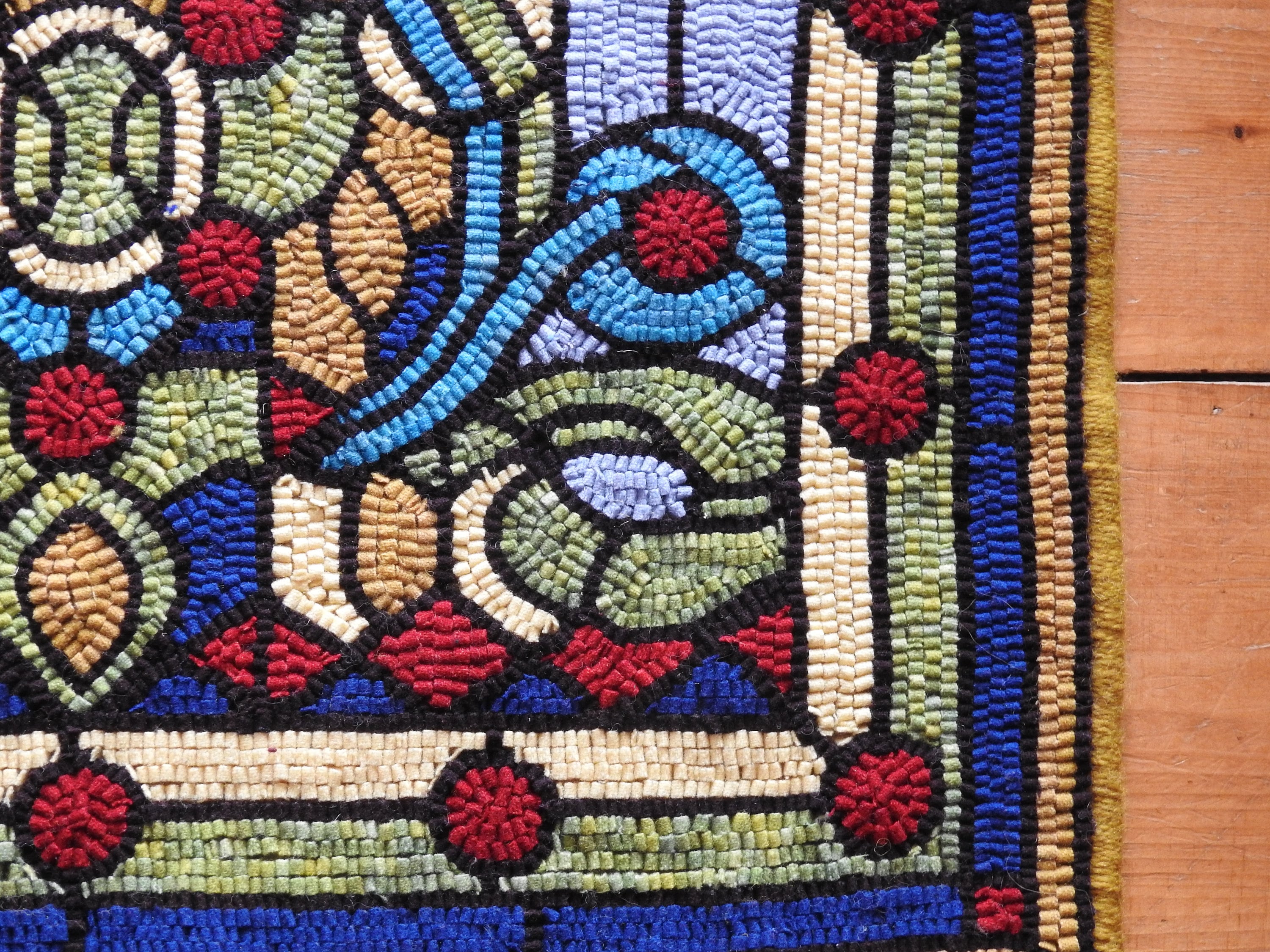 Antique Stained Glass Window Rug - Etsy New Zealand