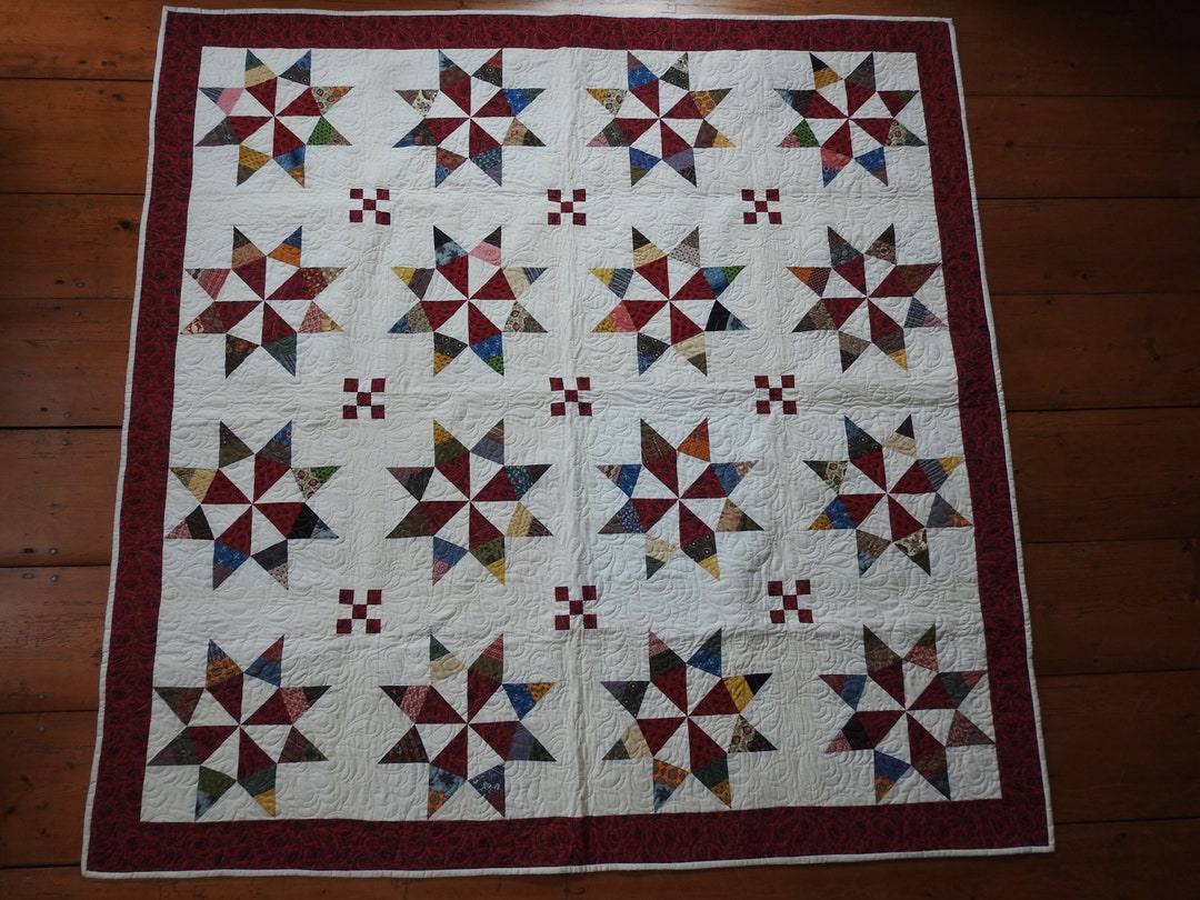 Texas Star Quilt - Etsy