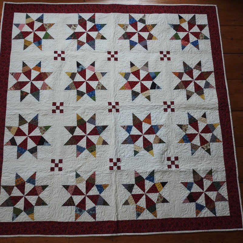 Texas Star Quilt Pattern - Etsy