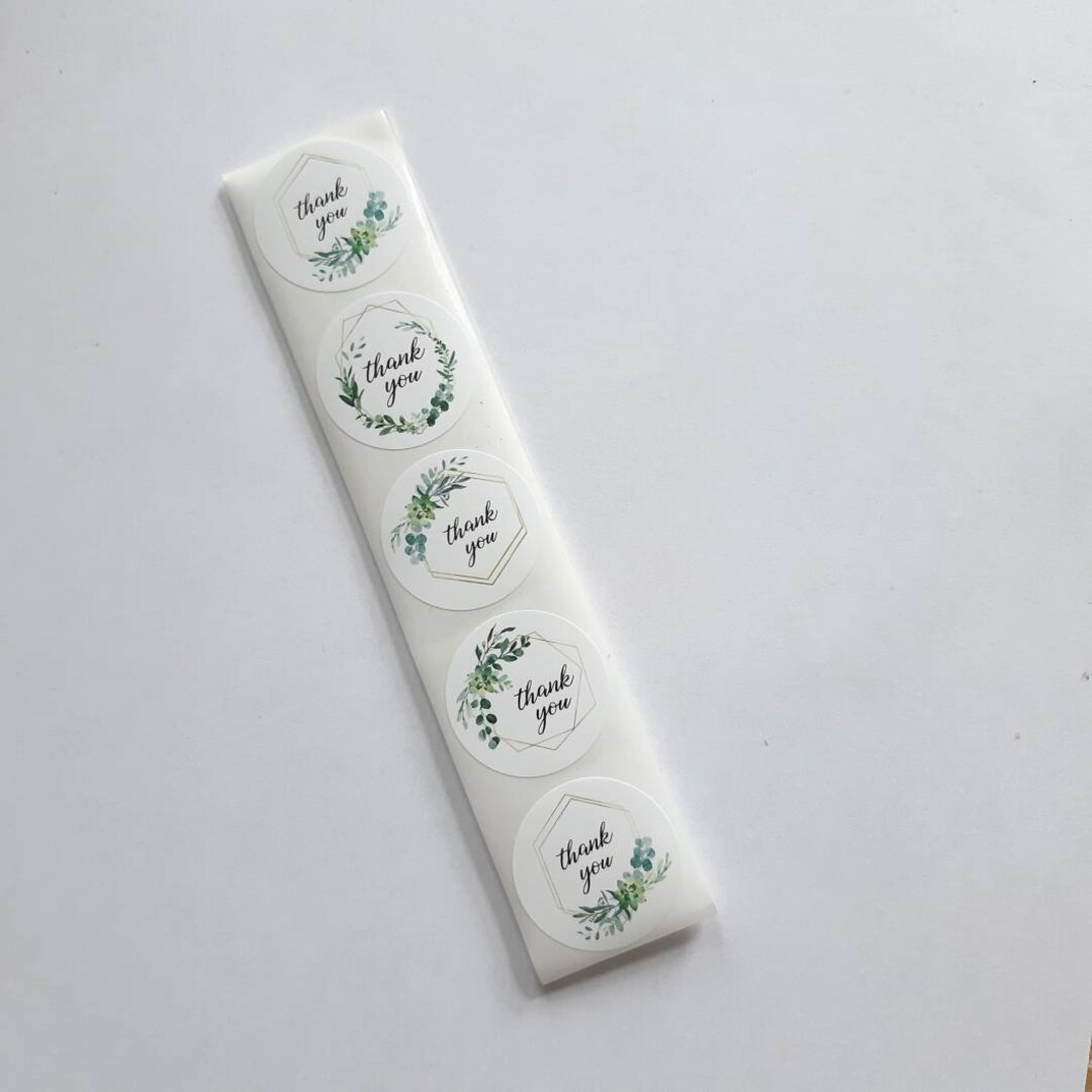 Sticker / Gift Sticker / Closing Sticker Thank You - Etsy