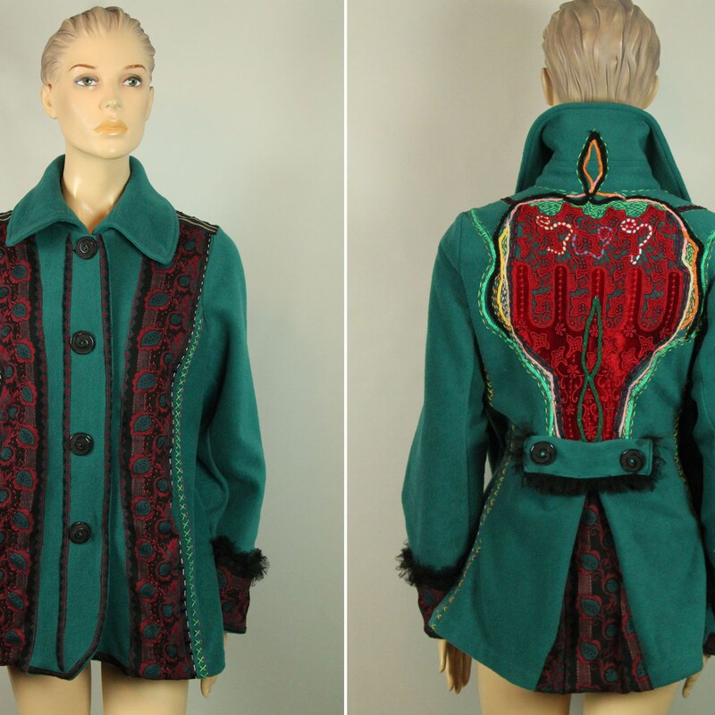 Applique Jacket - Etsy