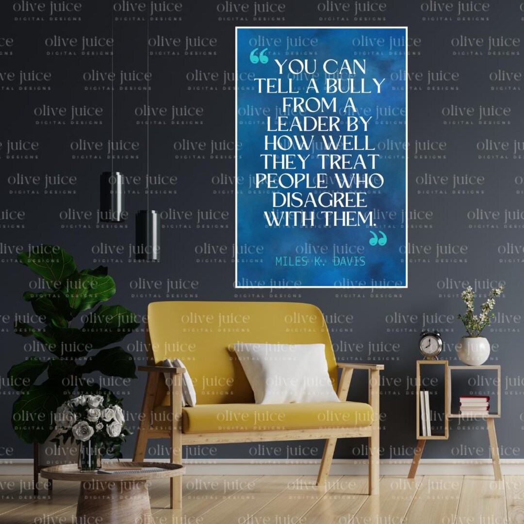 Bully Leader Protest Sign: Equality Quote (digital Download) - Etsy