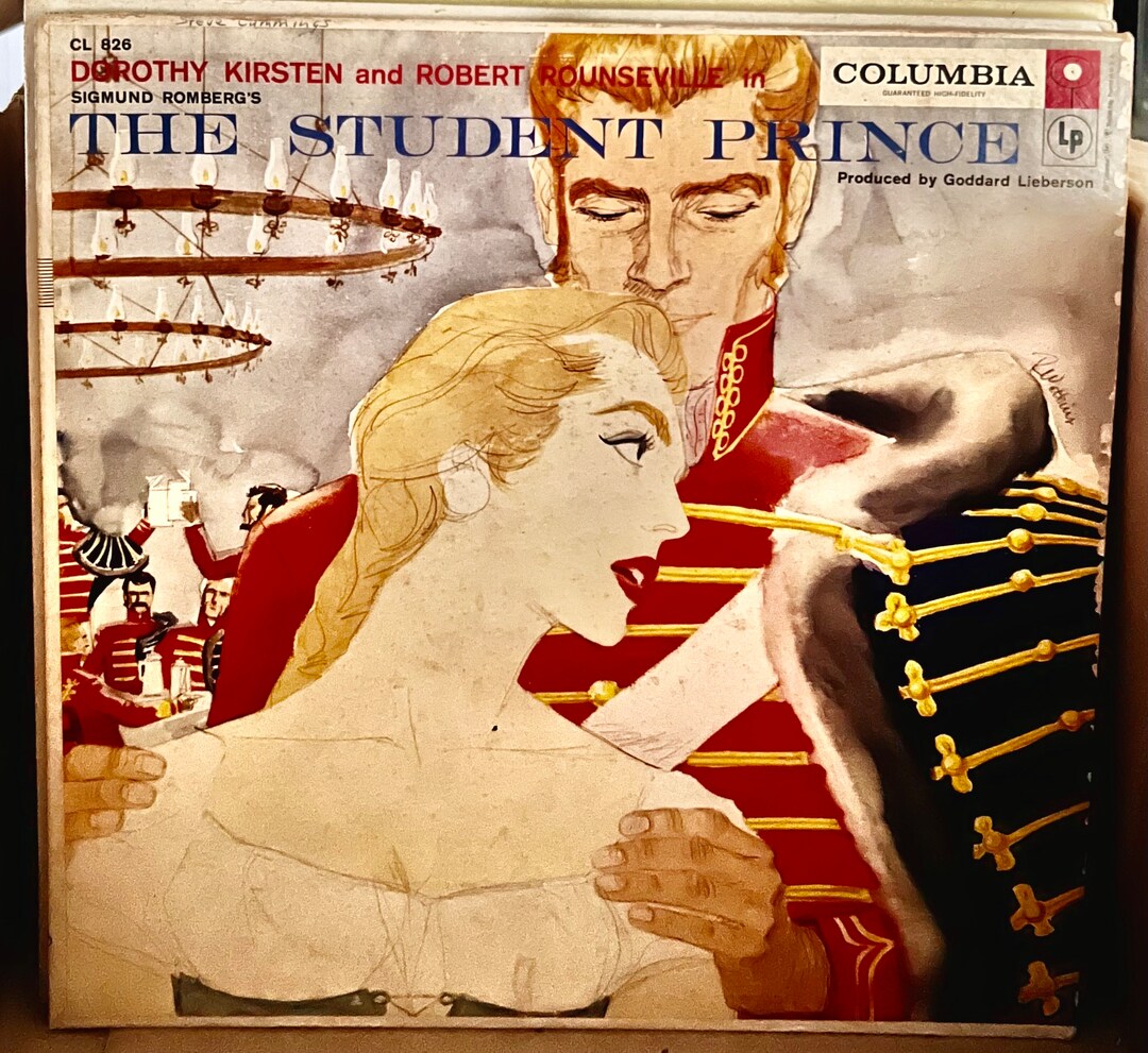 Sigmund Romberg's the Student Prince (vinyl, 1956) - Etsy