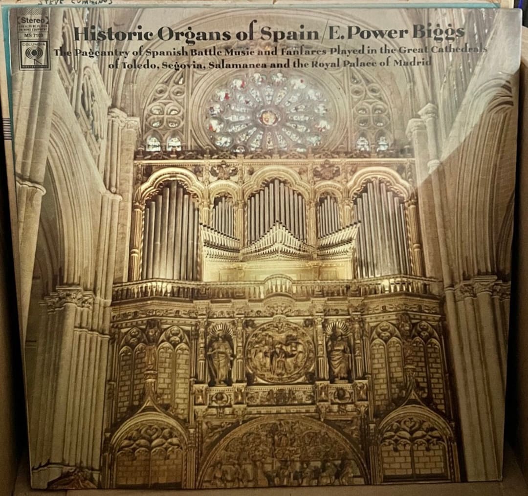 E. Power Biggs – Historic Organs of Spain - Etsy