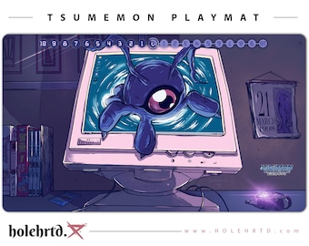 Digimon TCG Pulsemon & Sonic Playmat - Etsy